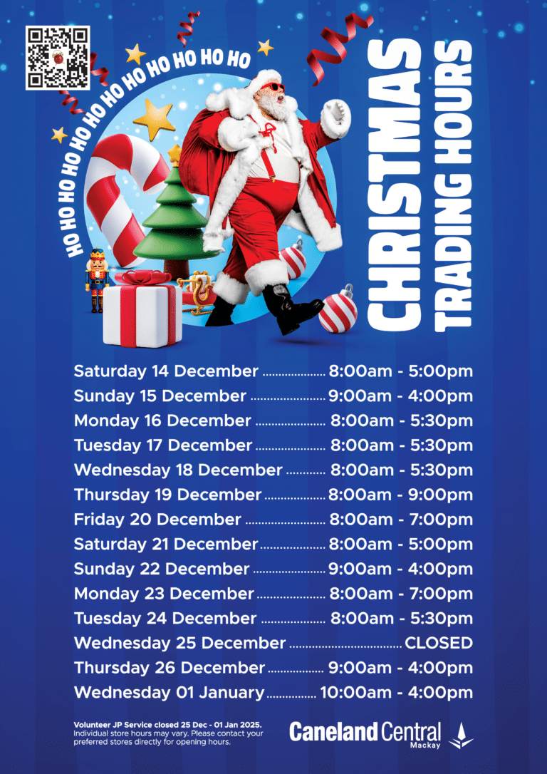 Opening Hours | Caneland Central